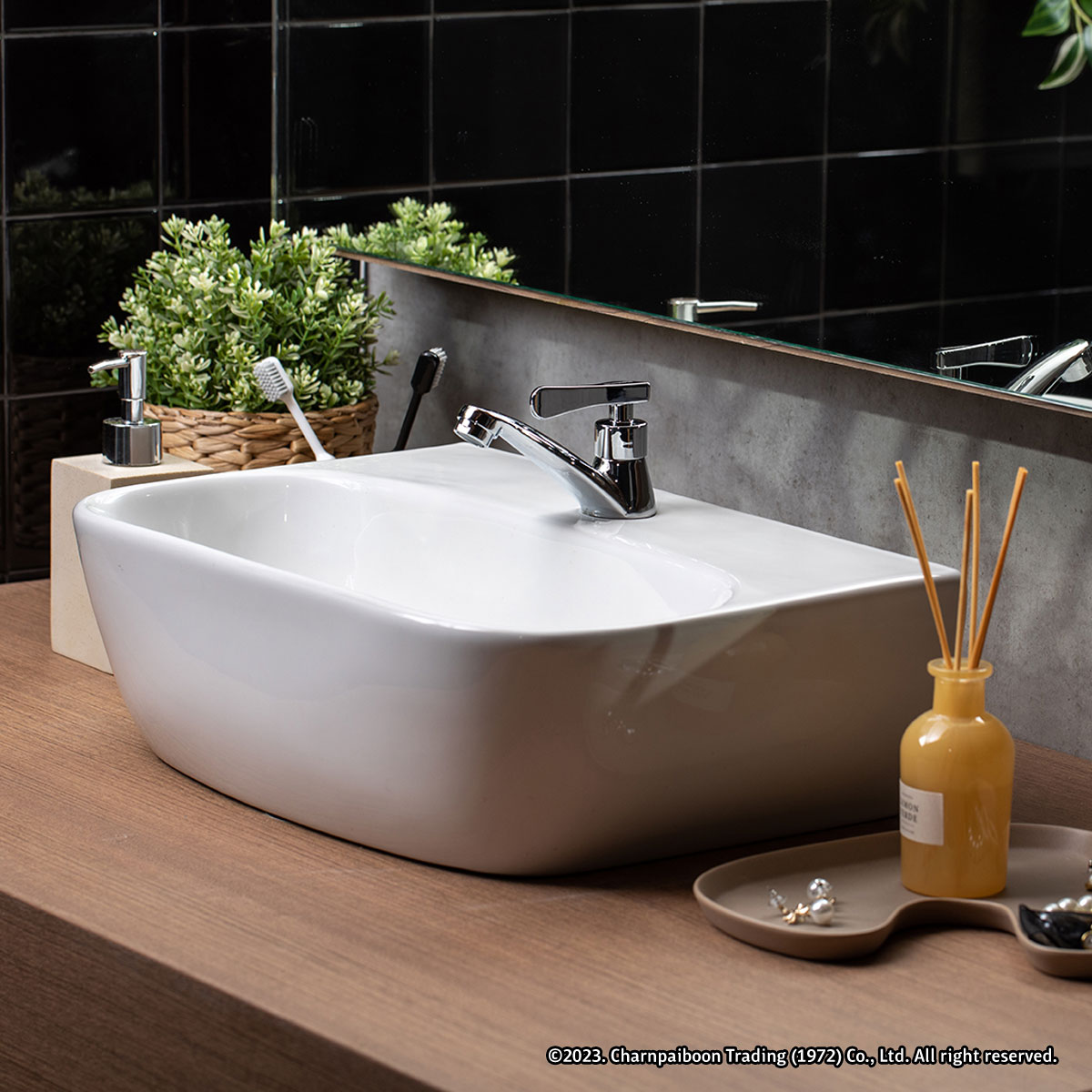 ก๊อกล้างหน้าน้ำเย็น - CharnPaiboon