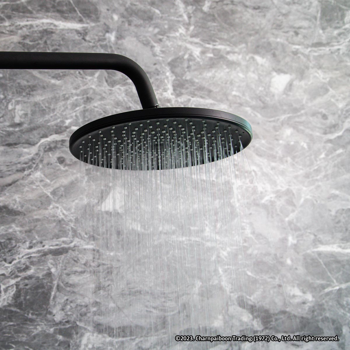 เรนชาวเวอร์ MATT BLACK - CharnPaiboon