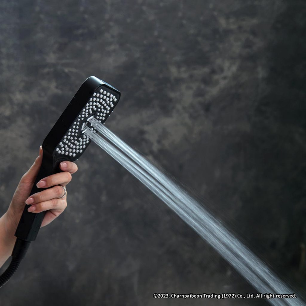 เรนชาวเวอร์ ผสมร้อนเย็น BLACK OVO - CharnPaiboon