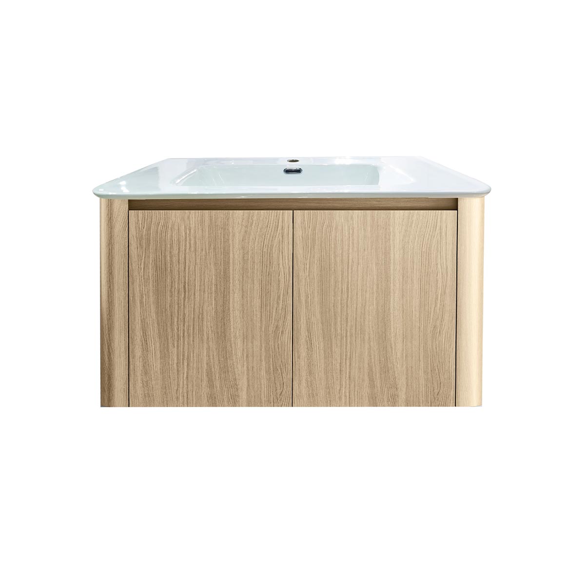 ชุดอ่างล้างหน้าเซรามิคพร้อมตู้เก็บของ ขนาด 60 ซม. - CharnPaiboon